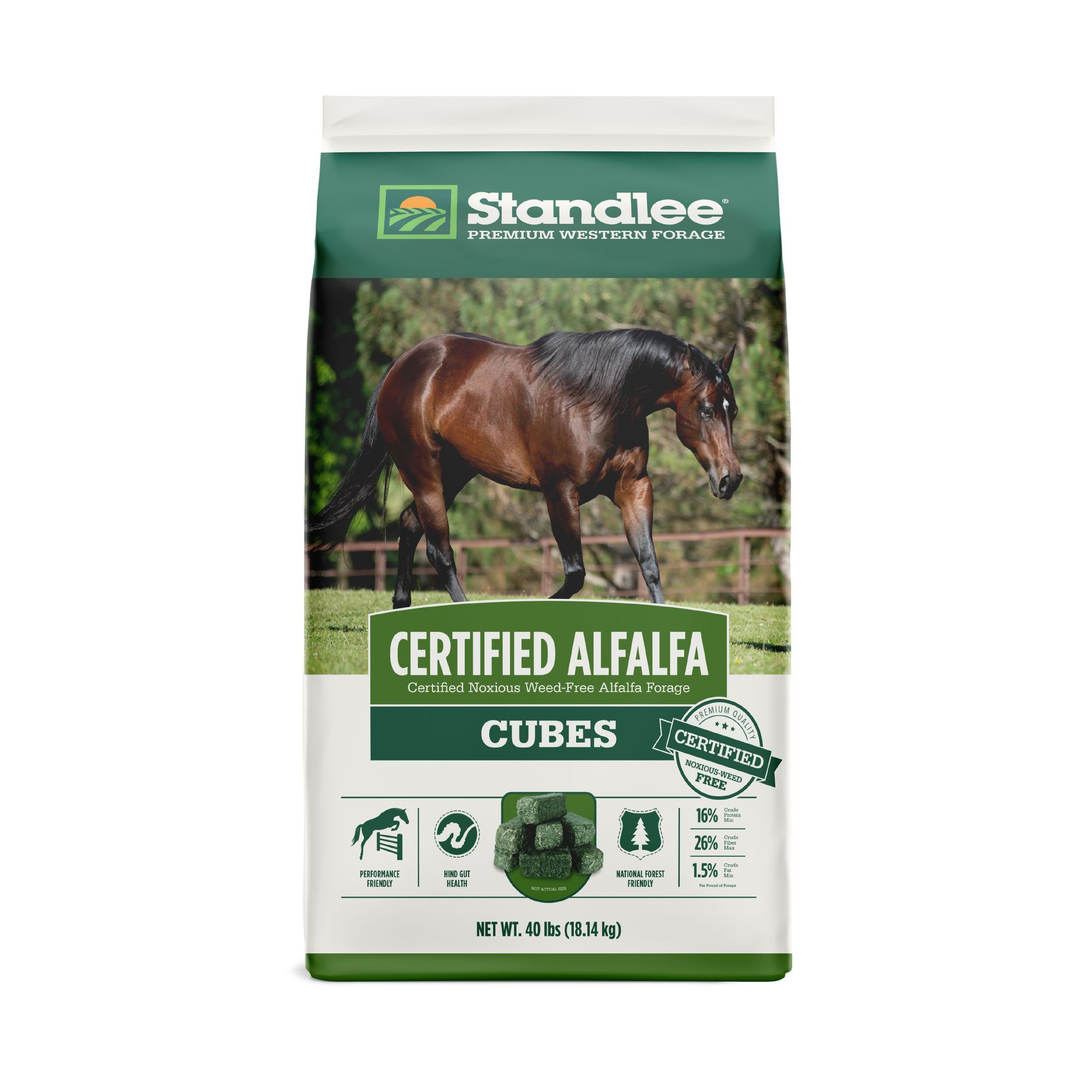 Certified Alfalfa Cubes - 40lbs – Exotic Animal Supply